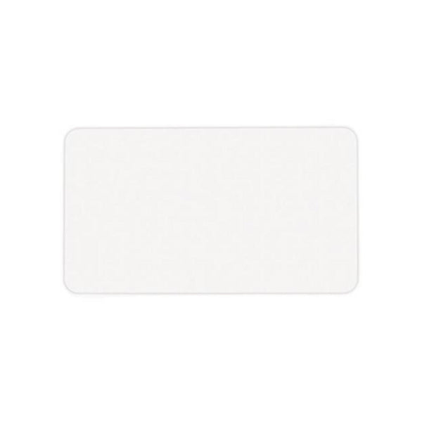 TEMPbadge® White Non-Expiring Visitor Badge Adhesive Thermal Printable