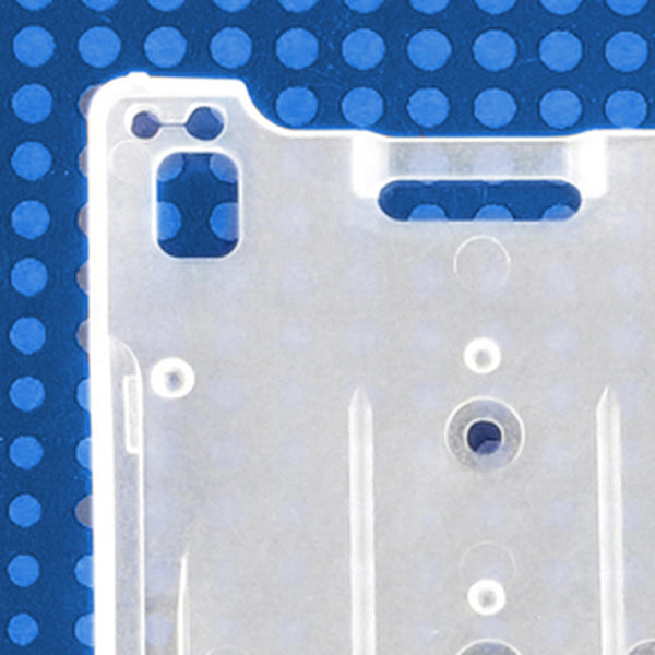 Rigid Plastic Vertical Card Retainer [Frosty Clear]