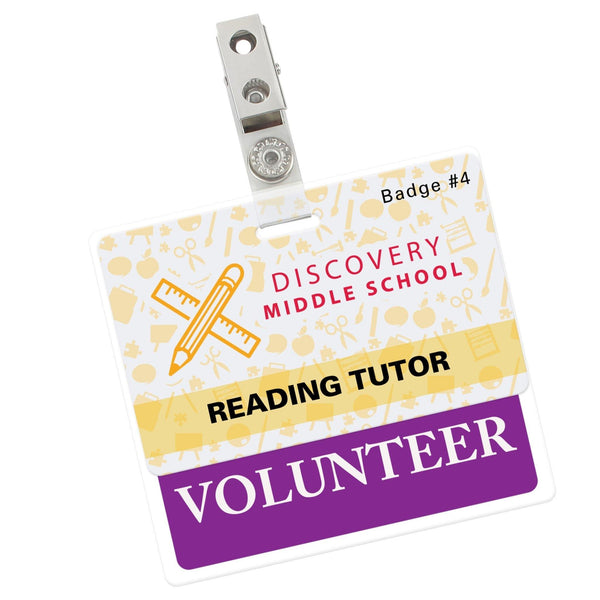 VOLUNTEER Badge Buddy | IDenticard.com