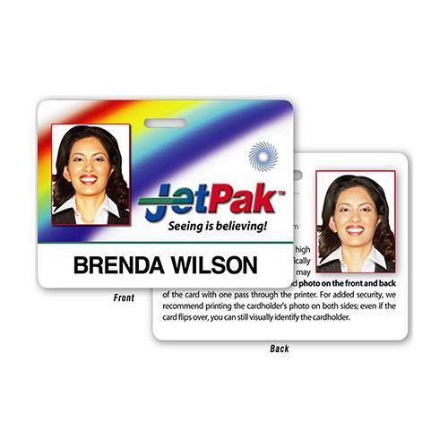 JetPak™ ID Credential Paper, Dual-Core, CR80 Credit Card Size Sheet, N
